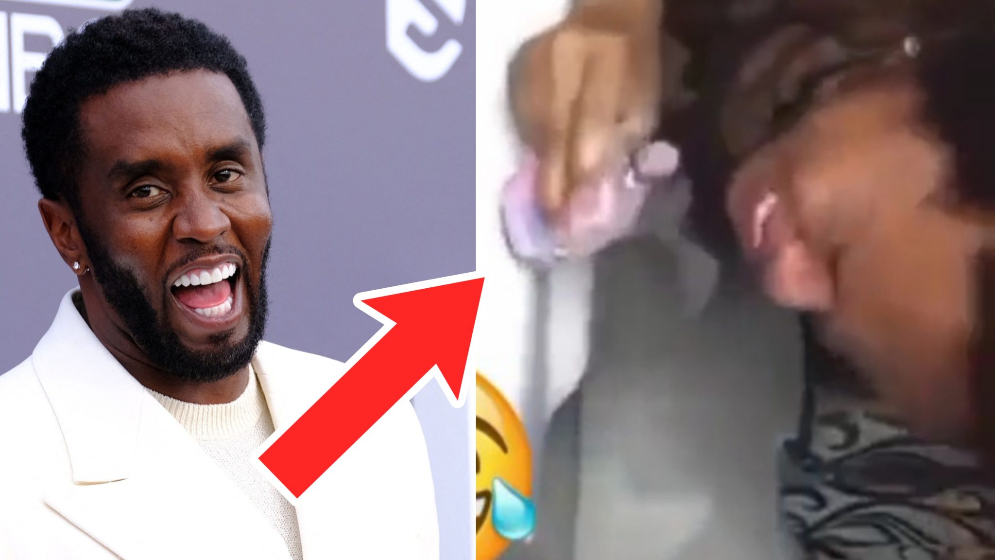 Diddy Video Got Leak With Him Using The Baby Oil On A Woman - Moon 10